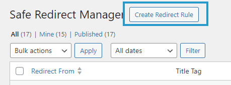 Safe Redirect Manager Plugin – Edublogs Help and Support