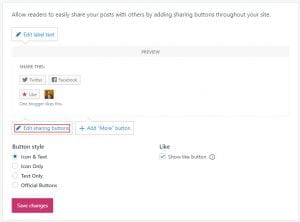 Add Share buttons for Facebook, Twitter, Pinterest and More – Edublogs ...